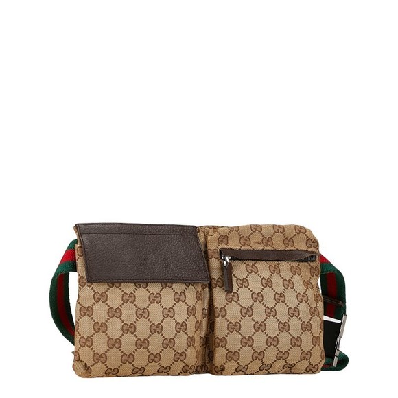 Gucci | Bags | Gucci Waist Gg Tan Bag | Poshmark